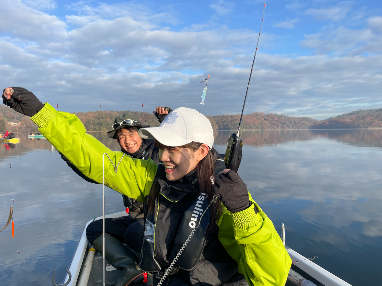 ハピソンのワカサギ電動リールを自動ストップさせる方法 – Hapyson