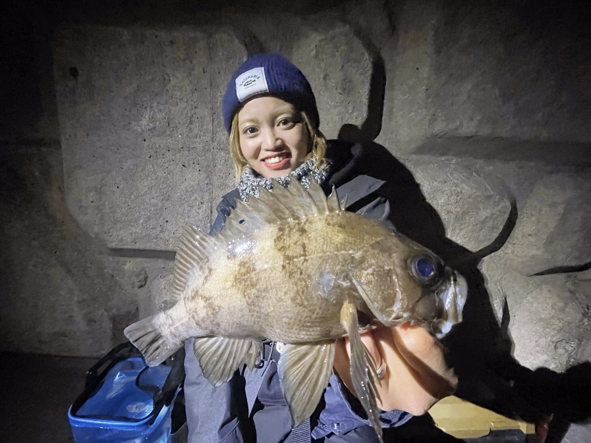 明石メバリングで良型登場！ – Hapyson